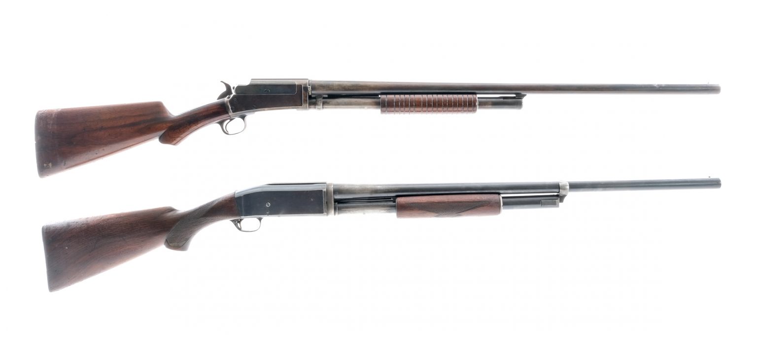 Two 12 Ga. Shotguns: Remington & Marlin - Online Gun Auction