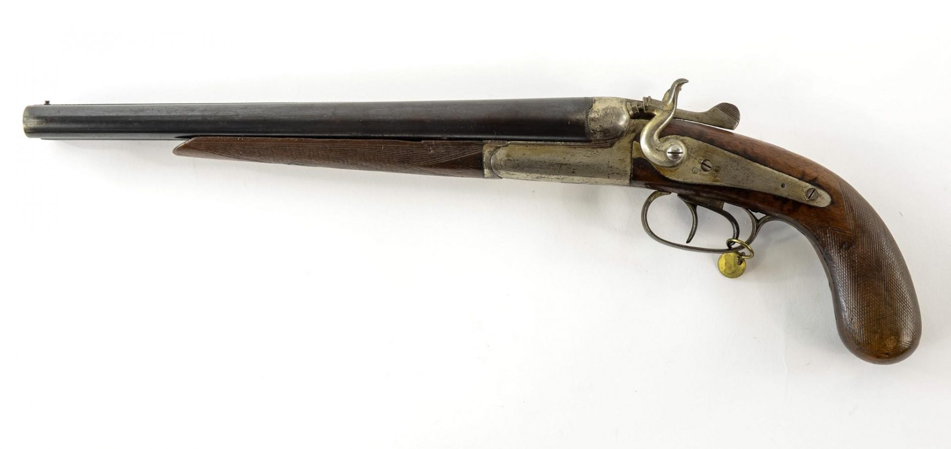 Antique Belgian Howdah Pistol | Antique Pistols Auction