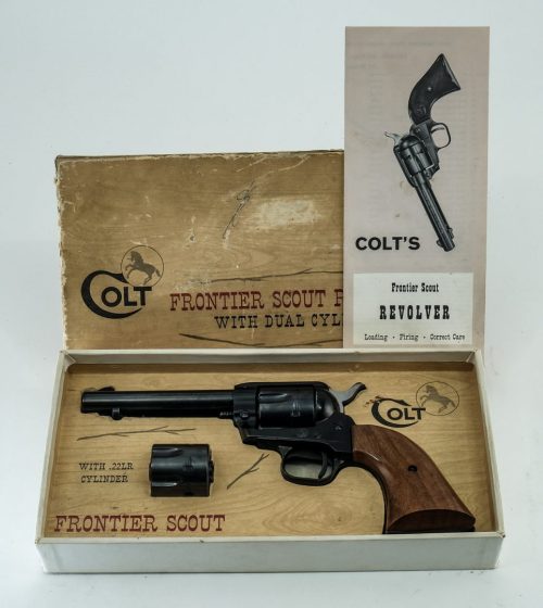 Colt '62 Frontier Scout .22 Revolver Auctions | Online Revolver Auctions