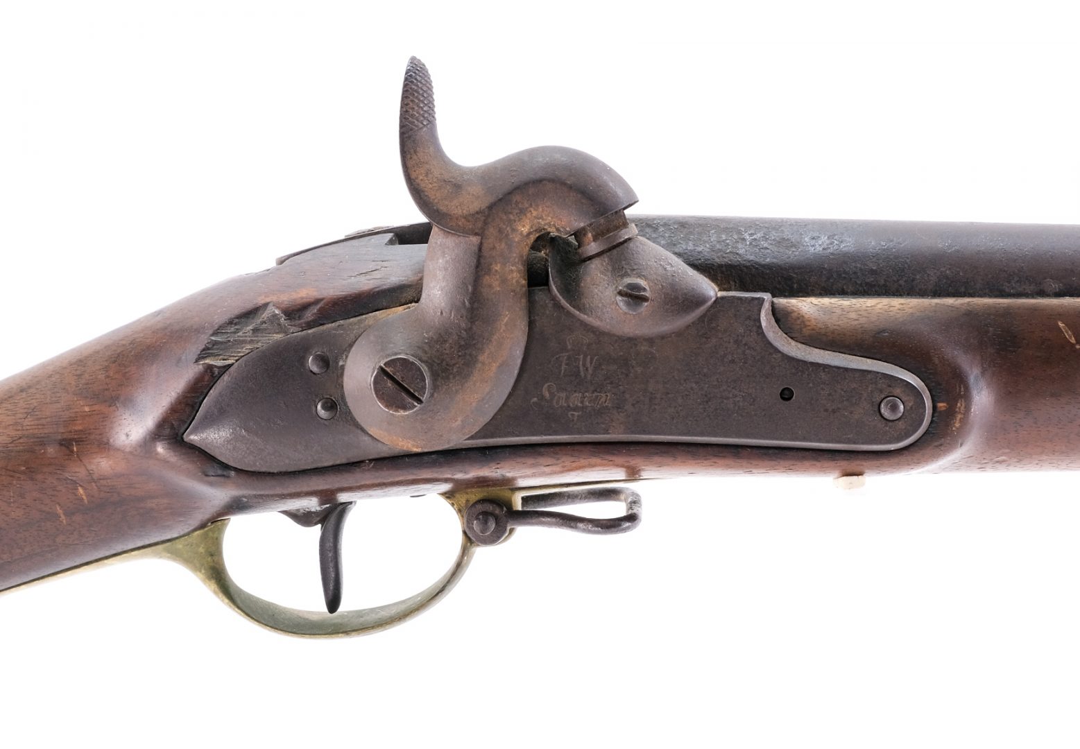 FW Saarn "Potzdam Musket" .71 BP Caplock Musket | Online Firearms Auction