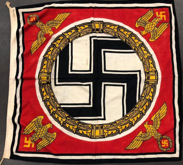 WWII Nazi German Flag: Hitlers Standard - Online Gun Auction