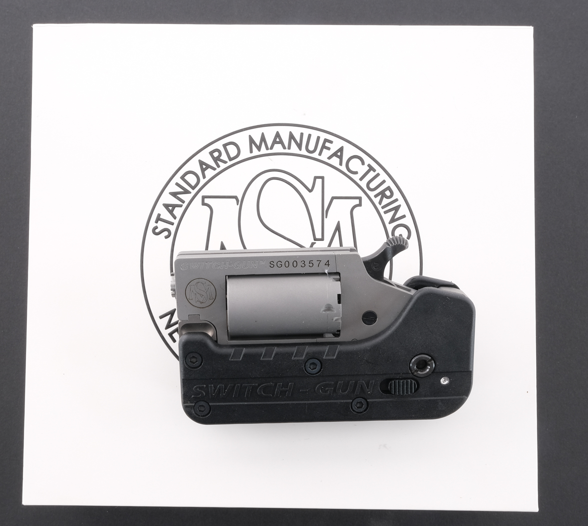 Standard Mfg Switch Gun .22 Mag Revolver - CT Firearms Auction