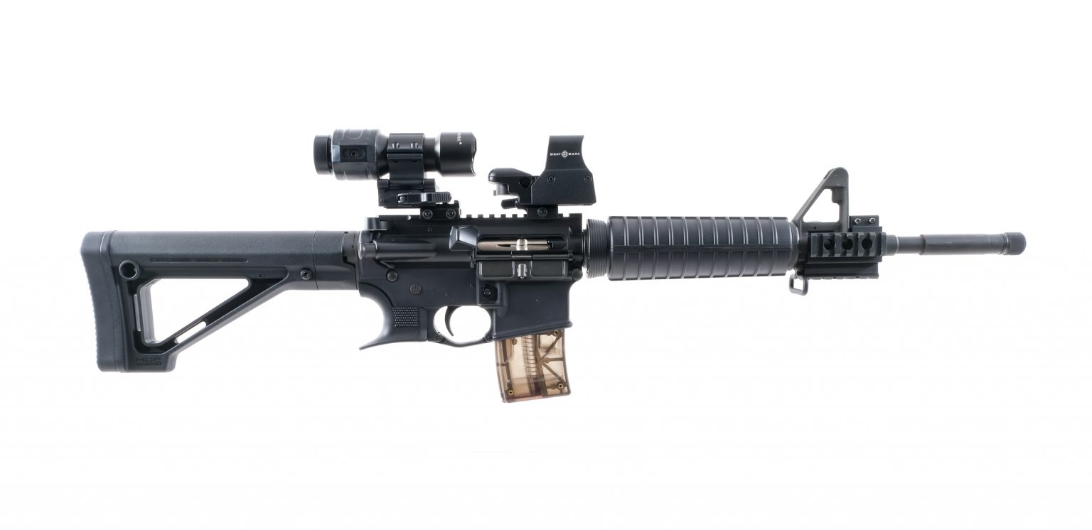 Bushmaster XM15-E2S .22 LR Semi Auto Rifle - CT Firearms Auction