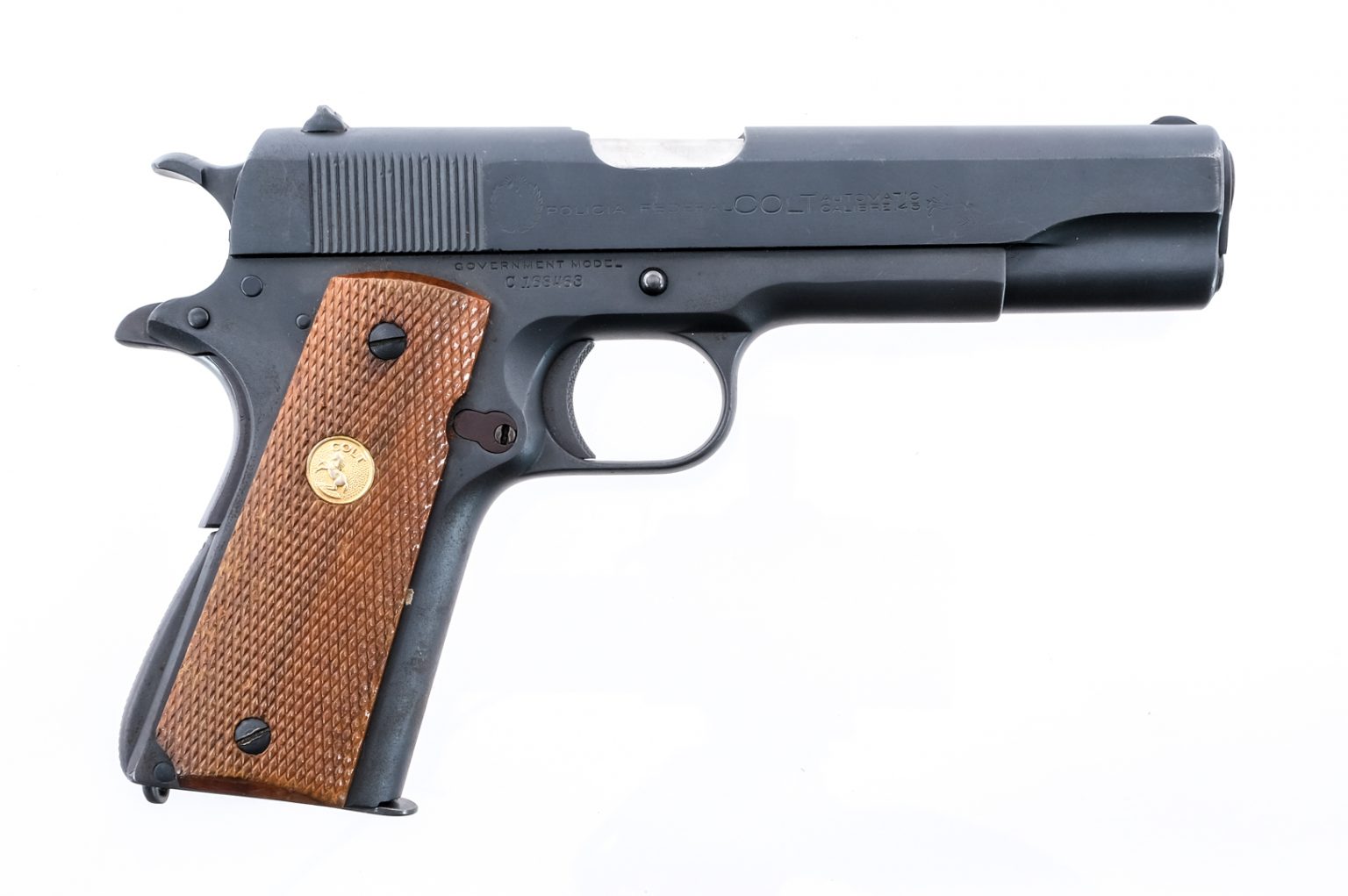Colt 1911 .45 ACP Gov Model Semi Auto Pistol - CT Firearms Auction