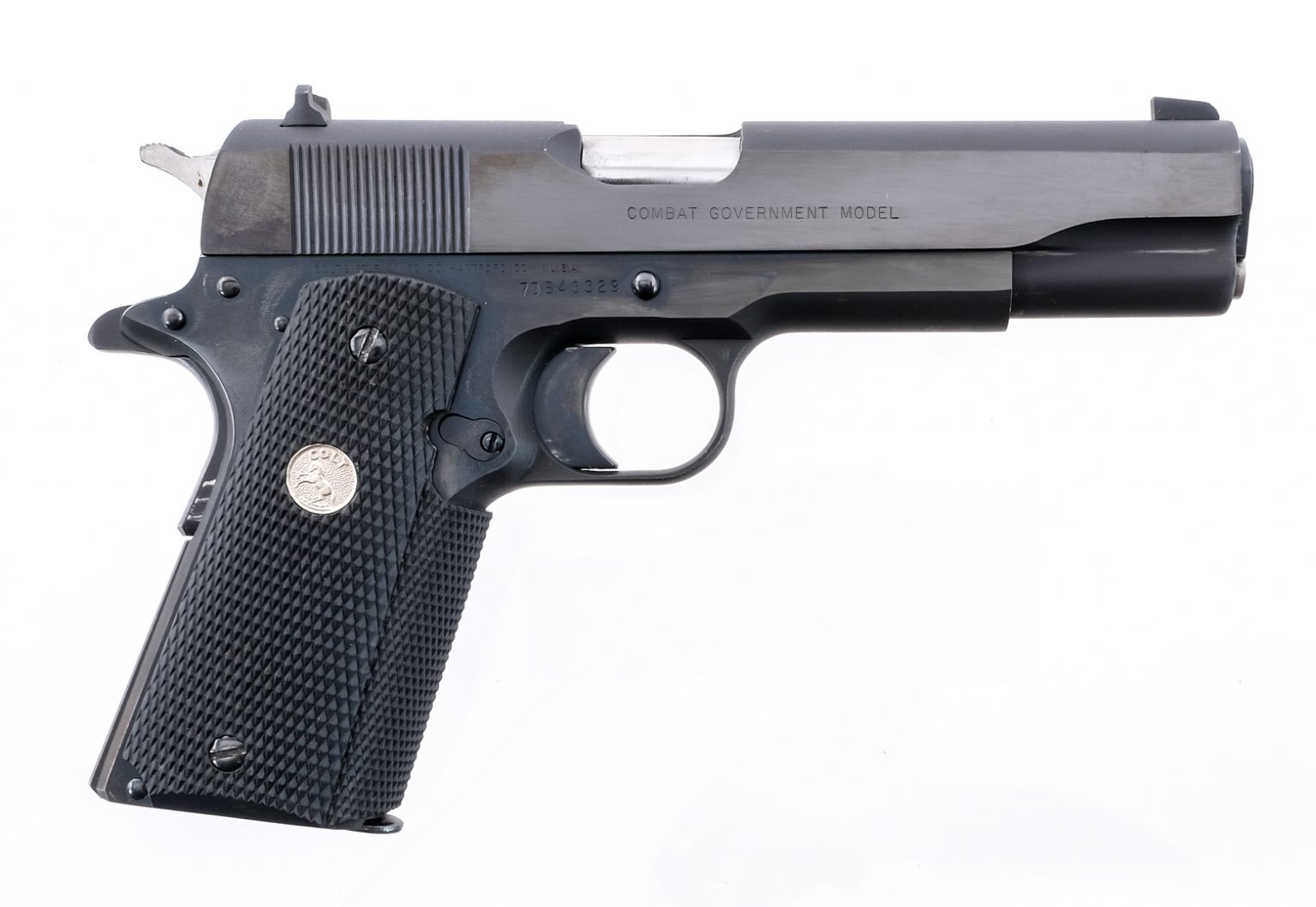 Colt Combat Government Model .45 ACP Pistol - CT Firearms Auction
