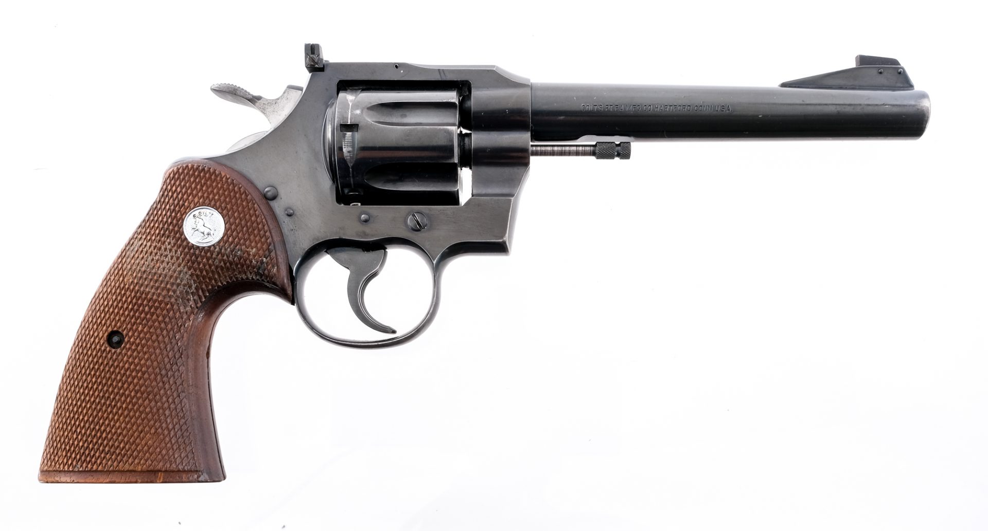Colt Officers Model Match .22 LR Revolver - CT Firearms Auction