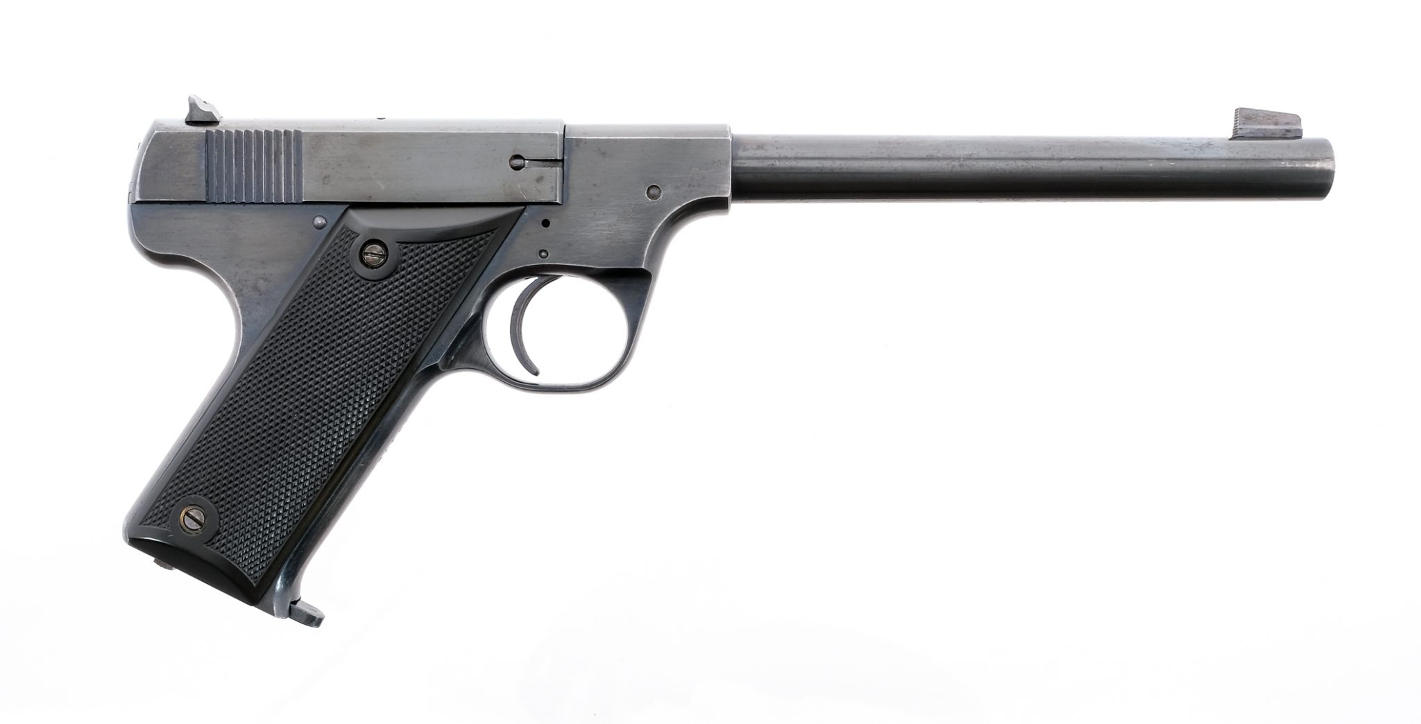 High Standard Model B .22 LR Semi Auto Pistol - CT Firearms Auction