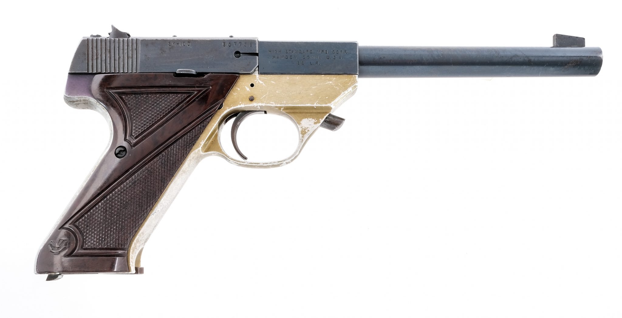 High Standard SK-100 Lightweight .22 LR Pistol - CT Firearms Auction