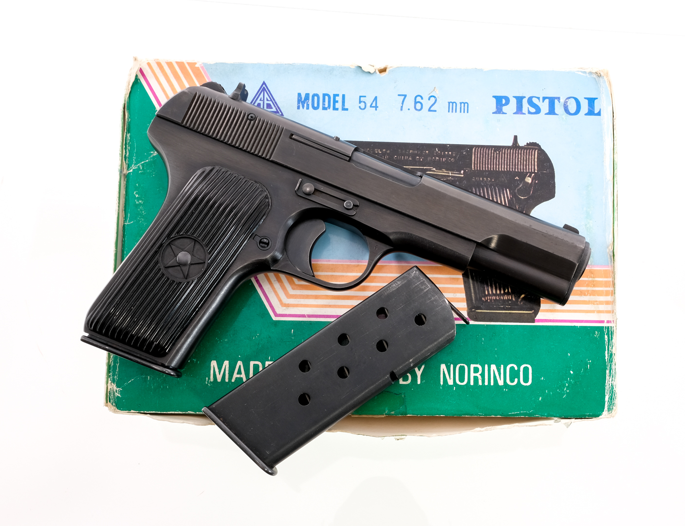 Norinco Tokarev 54 7.62x25 Semi Auto Pistol - CT Firearms Auction