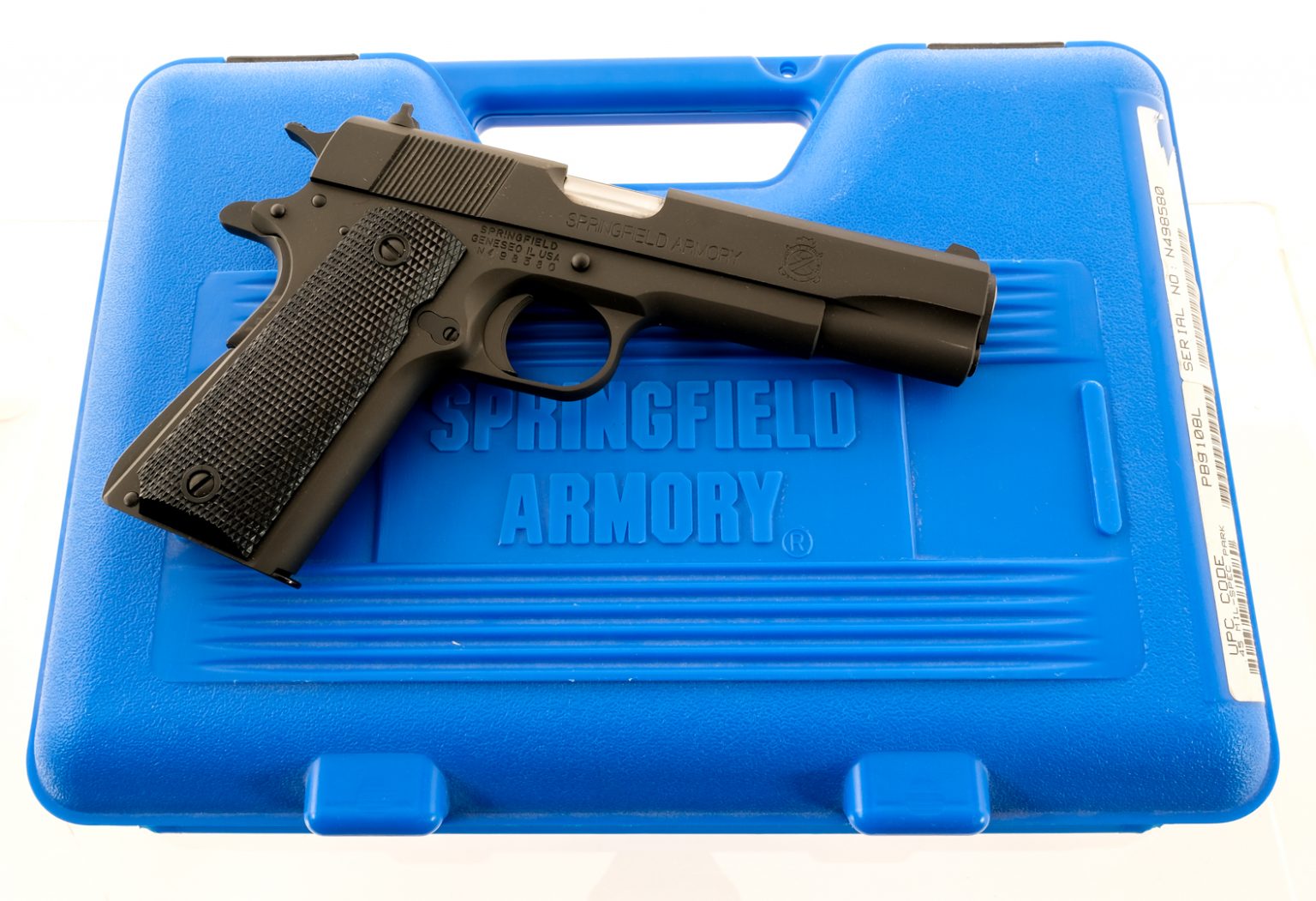 Springfield Armory 1911A1 .45 Semi Auto Pistol - CT Firearms Auction