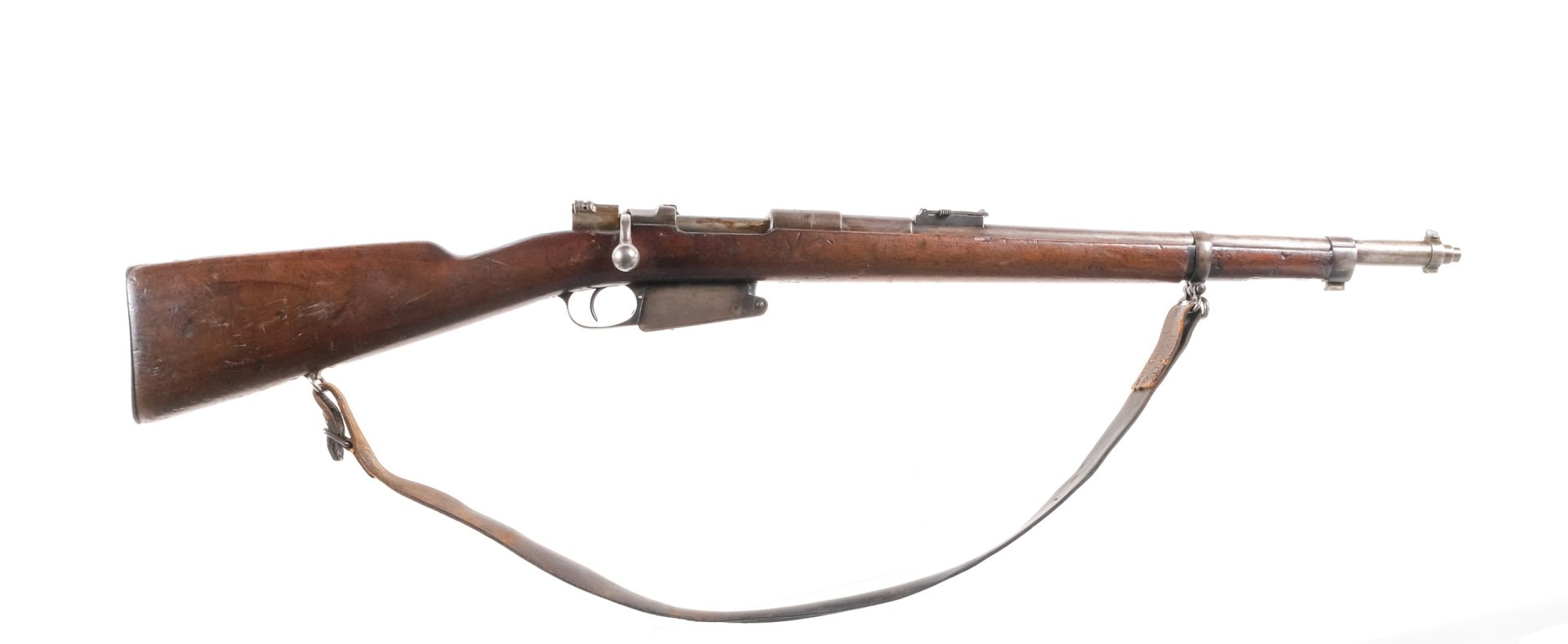 Hopkins & Allen 1889 Carbine 7.65x53 Bolt Rifle - CT Firearms Auction
