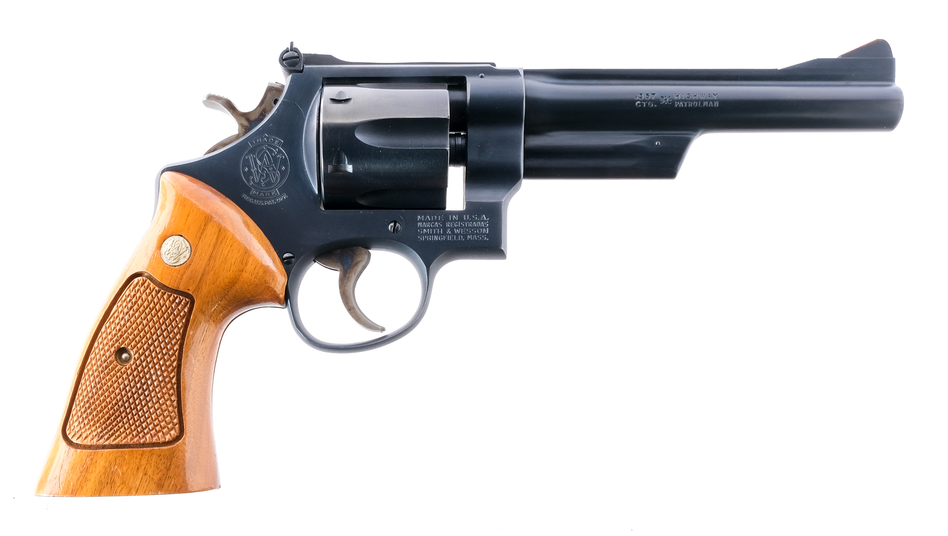 S&W 28-2 Highway Patrolman .357 Mag Revolver - CT Firearms Auction