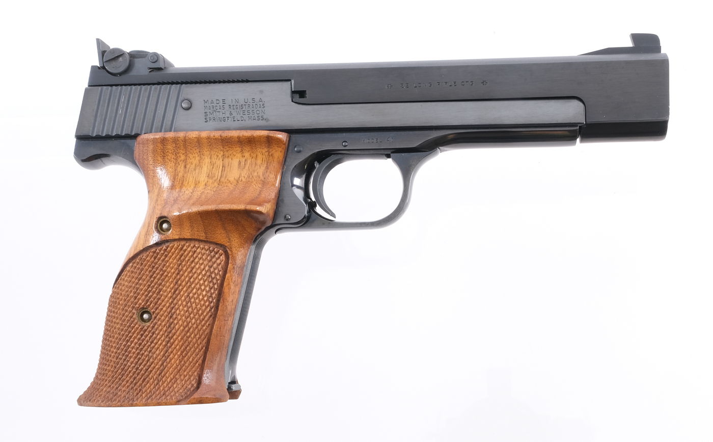 S&W 41 .22 LR Semi-Auto Pistol - CT Firearms Auction