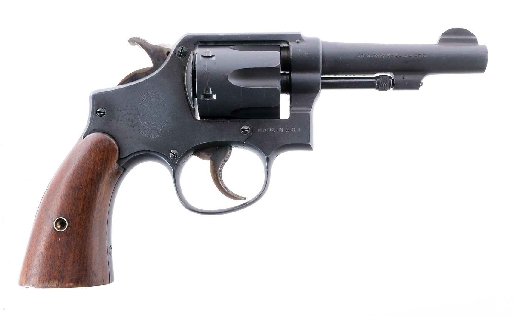 S&W Victory Model .38 Spl Revolver - CT Firearms Auction