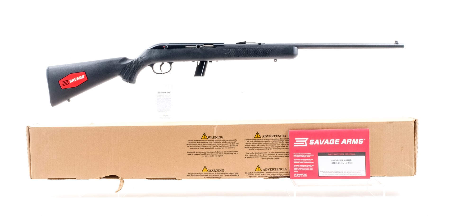 Savage 62 .22 LR Semi Auto Rifle - CT Firearms Auction