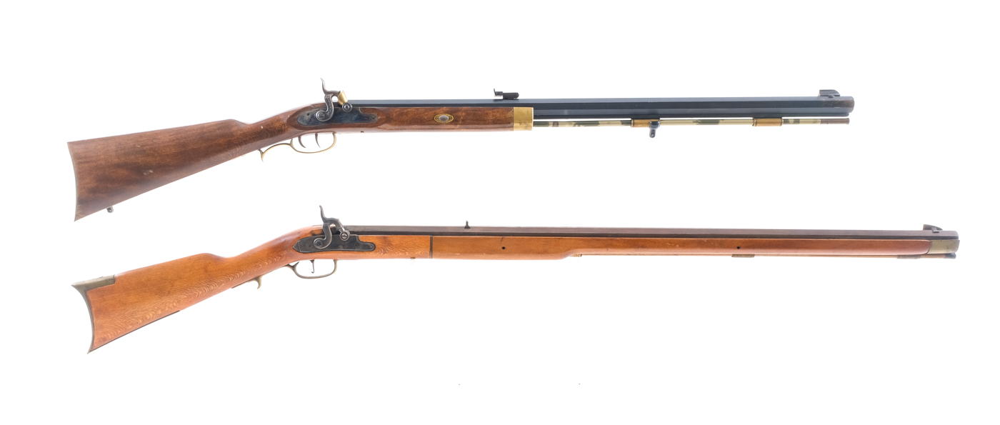 Spanish Muzzle Loaders .54 .45 2Pcs Lot Rifles - CT Firearms Auction