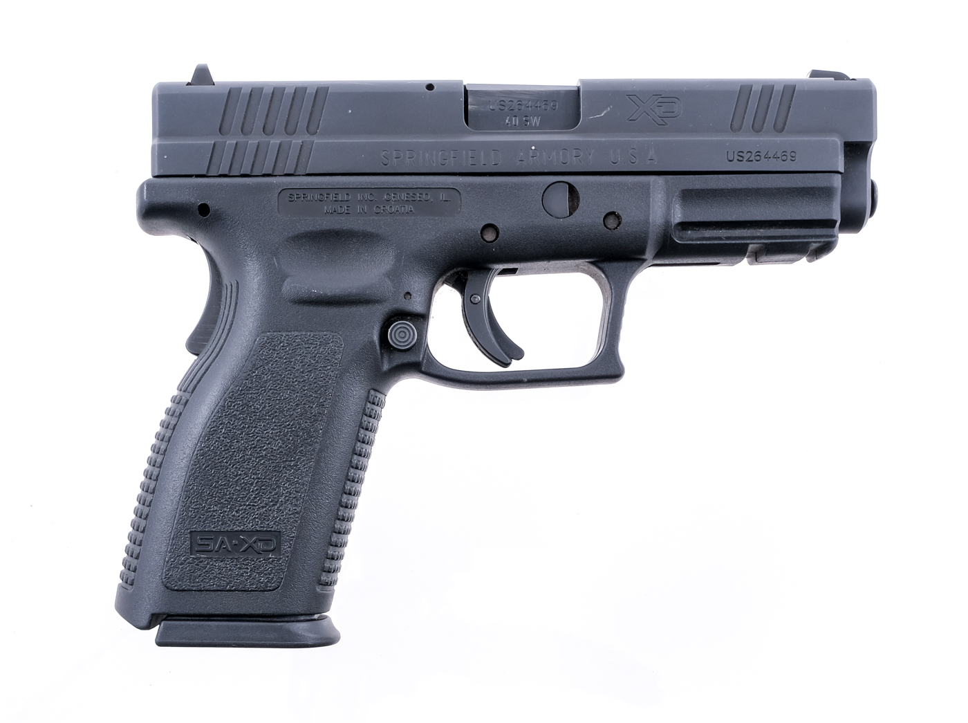 Springfield XD-40 .40 S&W Semi Auto Pistol - CT Firearms Auction