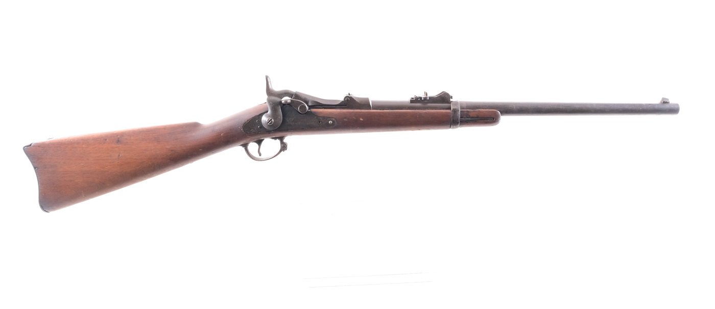US Springfield 1878 .45-70 Trapdoor Rifle - CT Firearms Auction