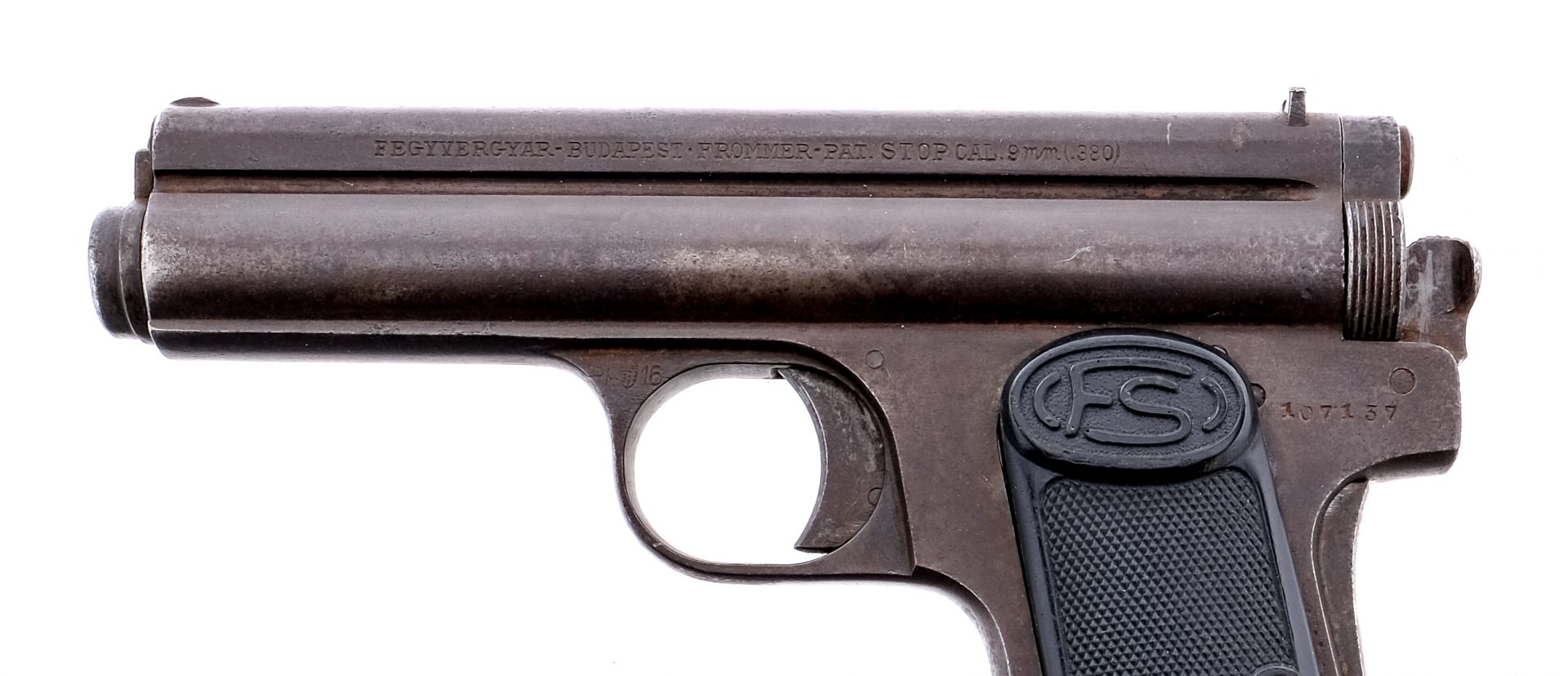FEG Frommer Stop 39M .380 Semi Auto Pistol - CT Firearms Auction