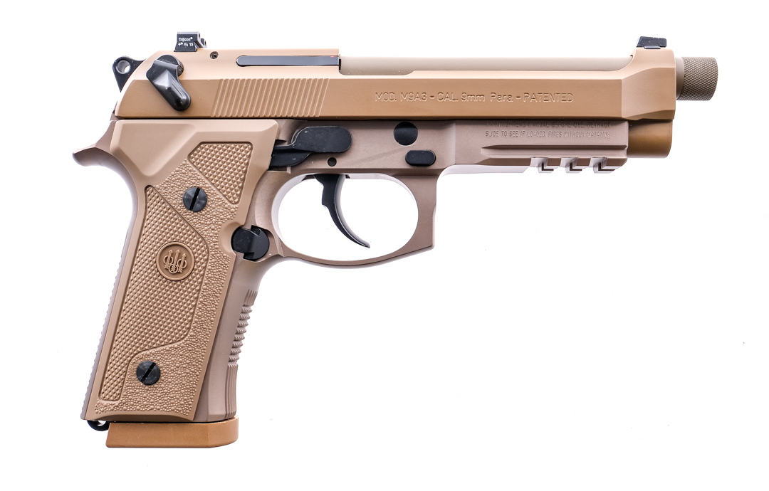 Beretta M9 A3 9mm Semi Auto Pistol - CT Firearms Auction