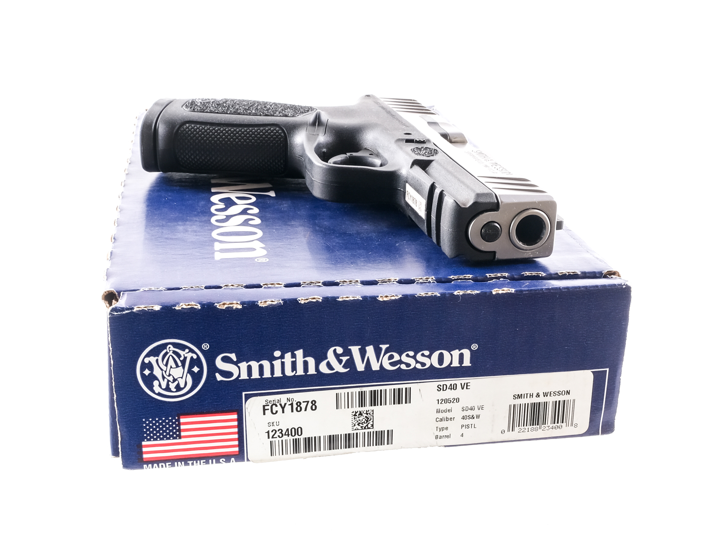 S&W SD40 VE .40 S&W Semi Pistol - CT Firearms Auction