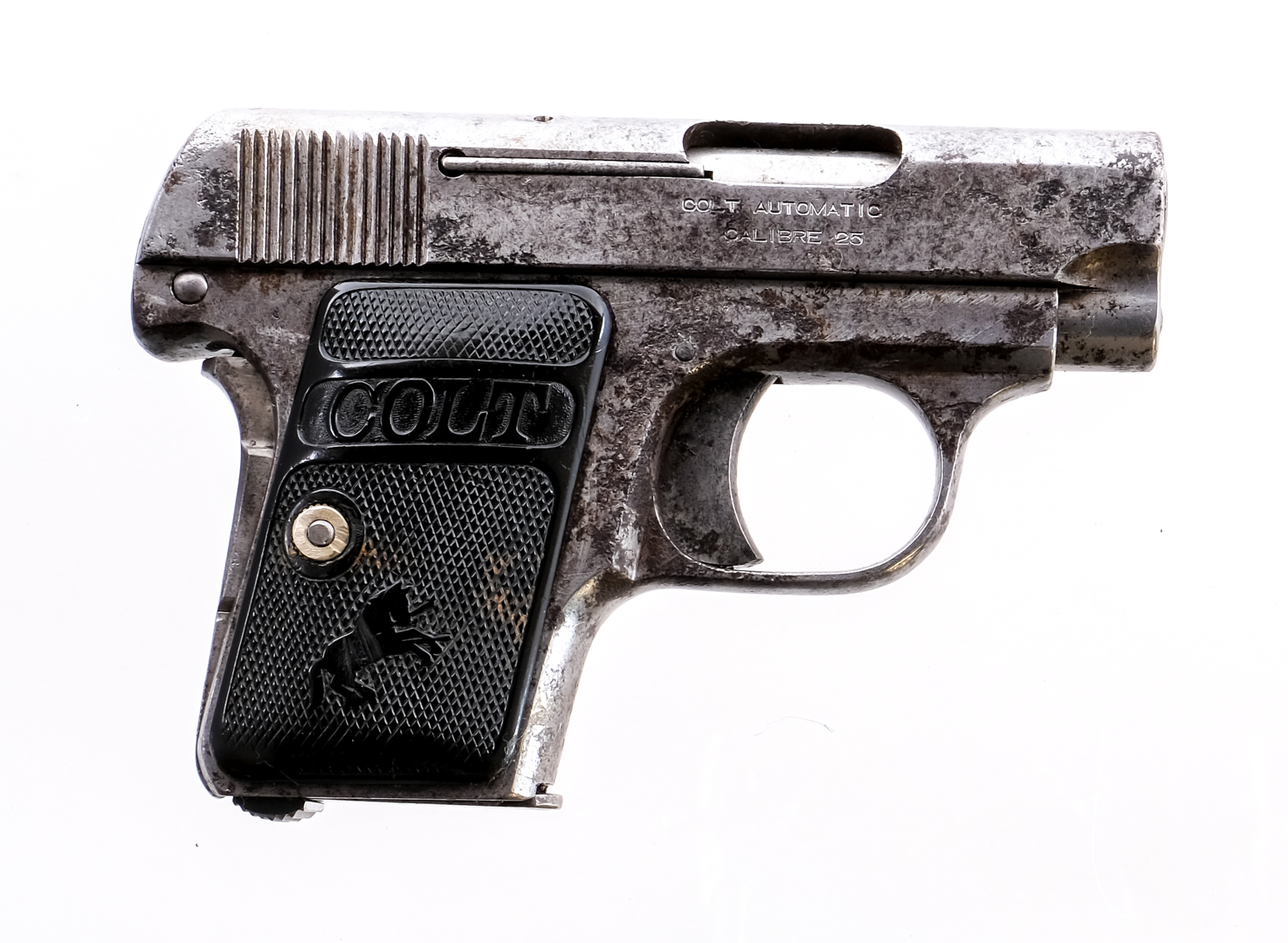 Early Colt 1908 .25 Semi Auto Pistol - CT Firearms Auction