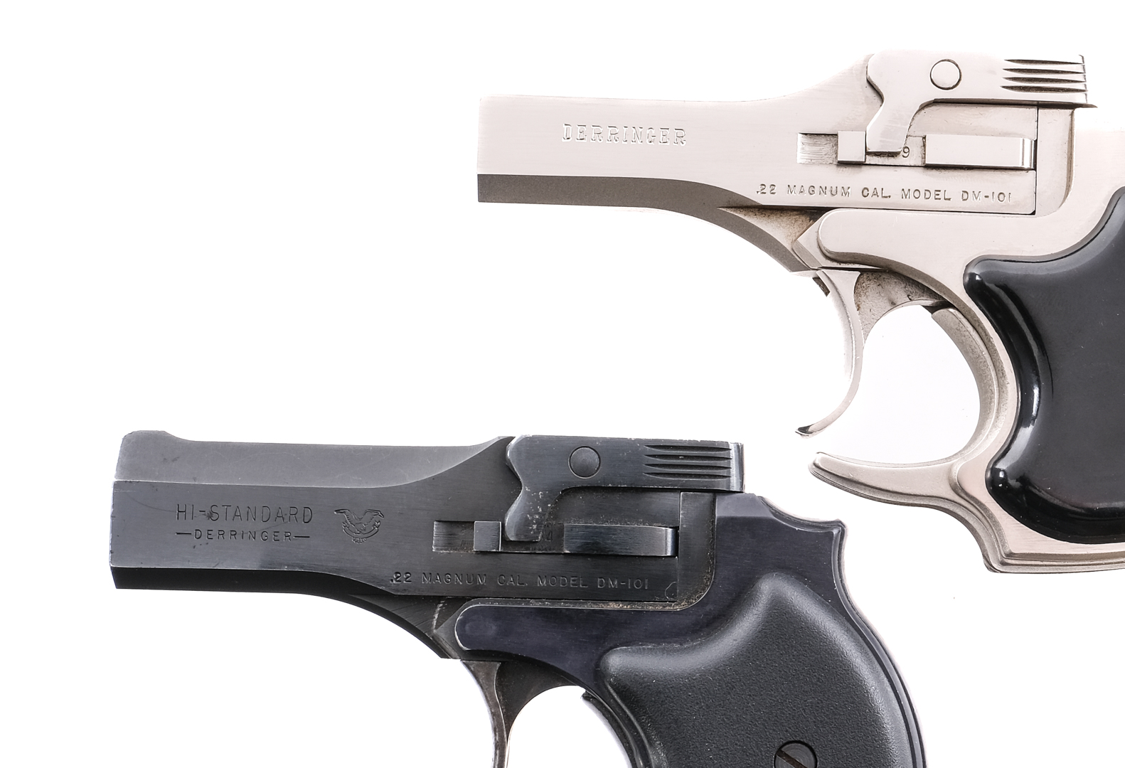 High Standard Derringer Lot 2 Pcs Pistols - CT Firearms Auction