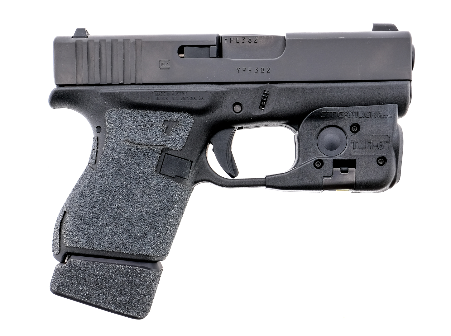 Glock 43 Subcompact 9mm Semi Auto Pistol - CT Firearms Auction