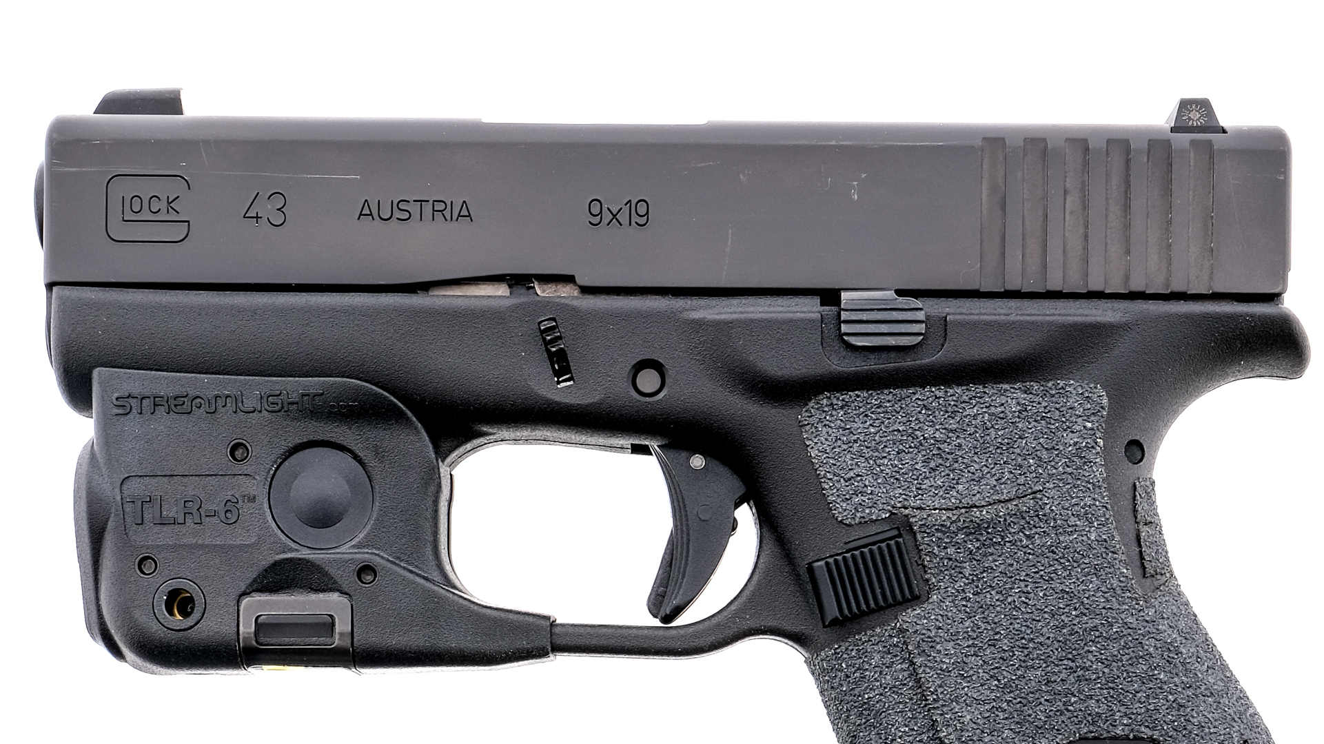 Glock 43 Subcompact 9mm Semi Auto Pistol - CT Firearms Auction