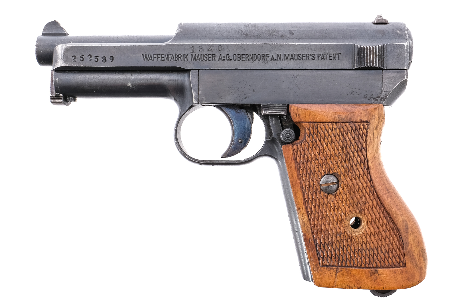 Mauser 1914 .32 Semi Auto Pistol - CT Firearms Auction
