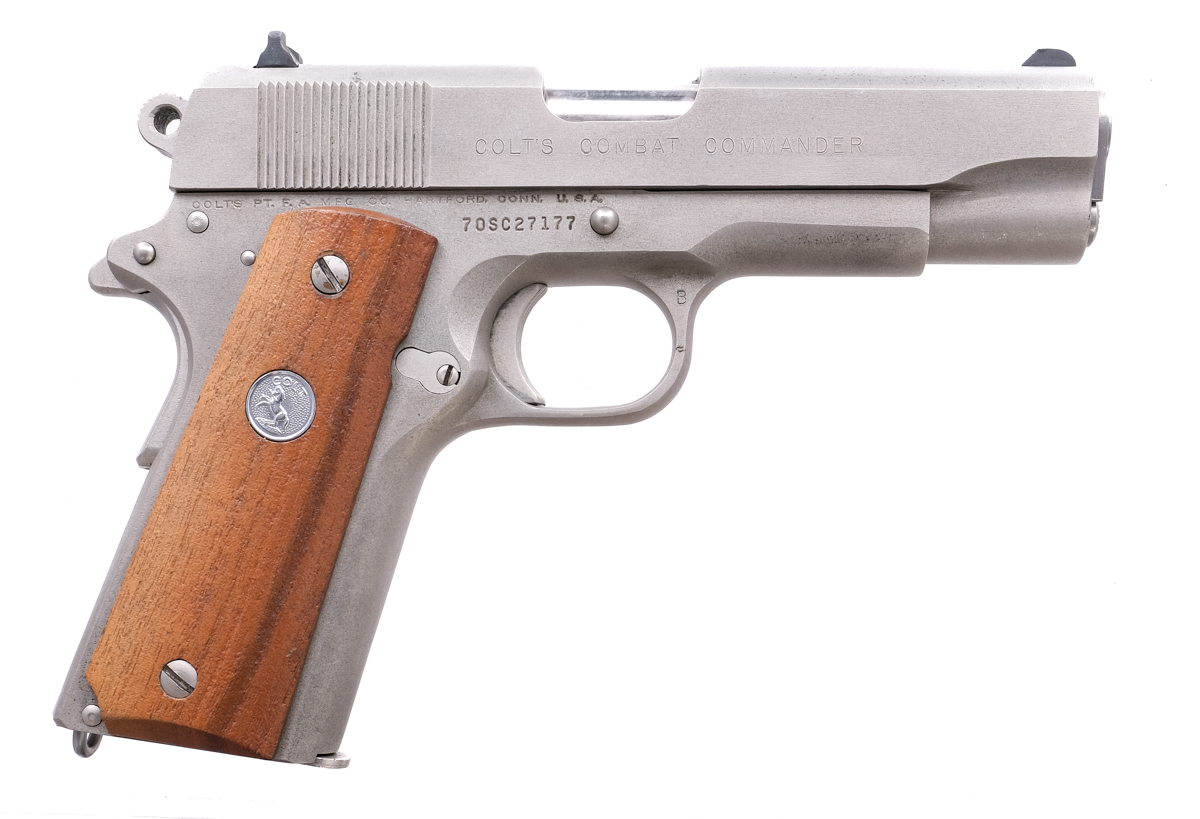 Colt Combat Commander .45 Semi Auto Pistol - CT Firearms Auction