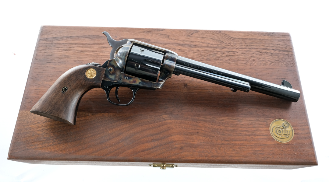 Colt SAA Texas Ranger Commemorative .45 Revolver - CT Firearms Auction