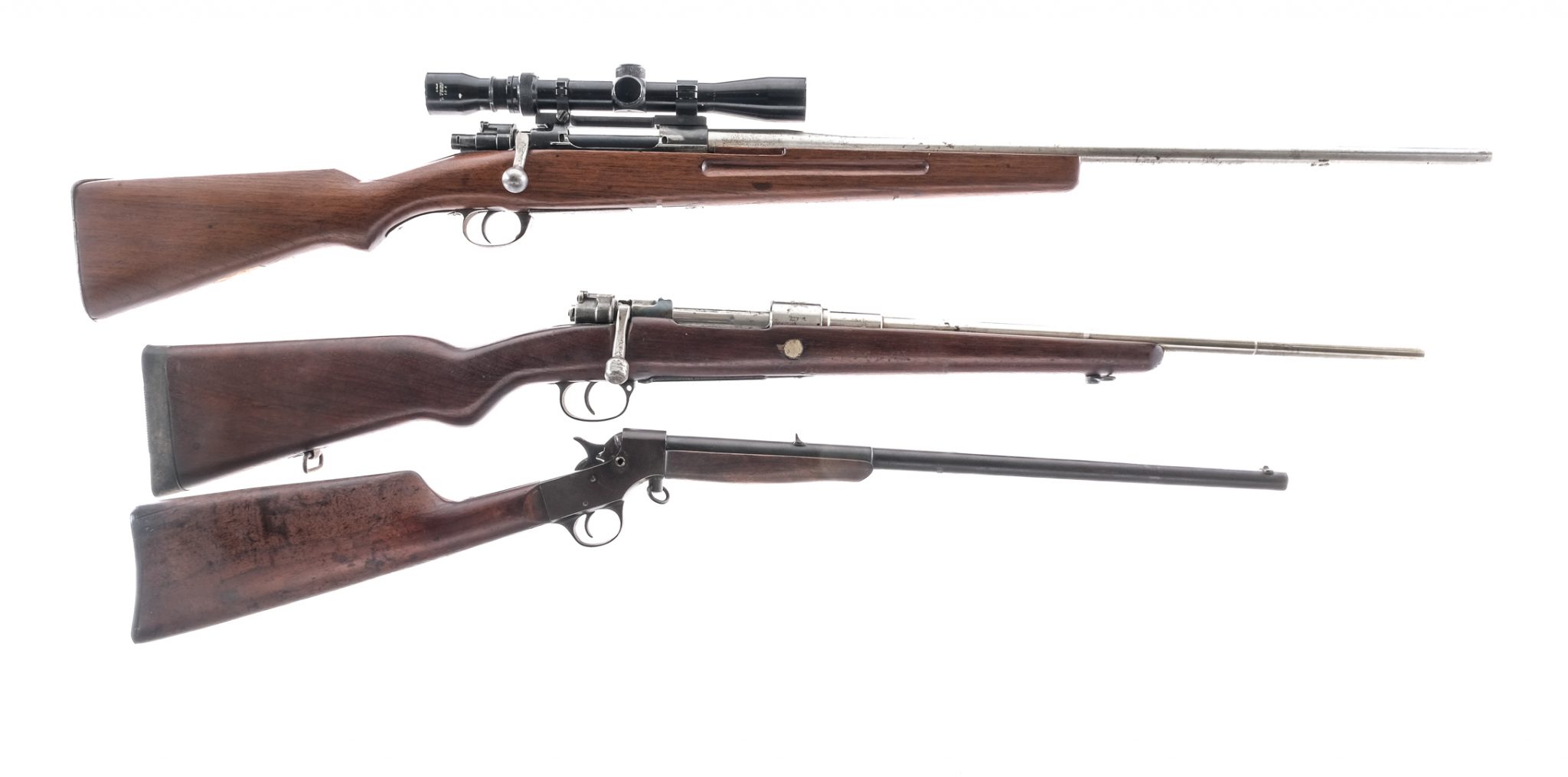 Group of Three Estate Rifles - CT Firearms Auction