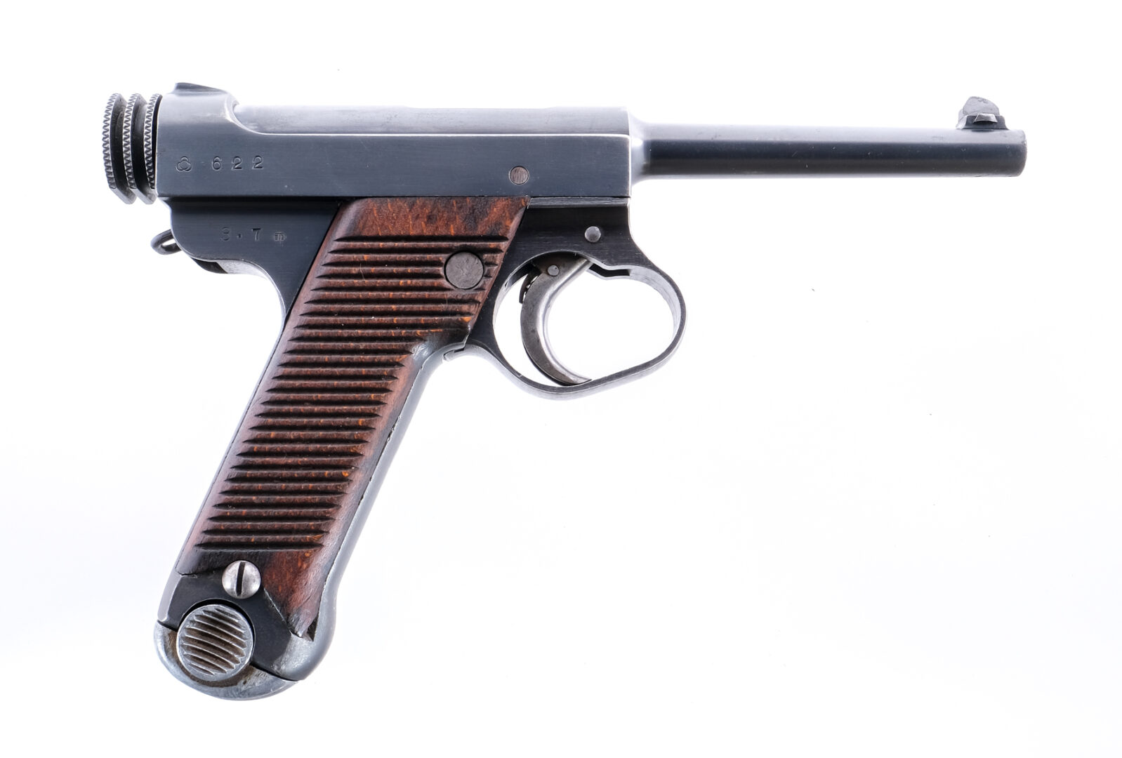Japanese Nambu Type 14 8mm Semi Pistol - CT Firearms Auction