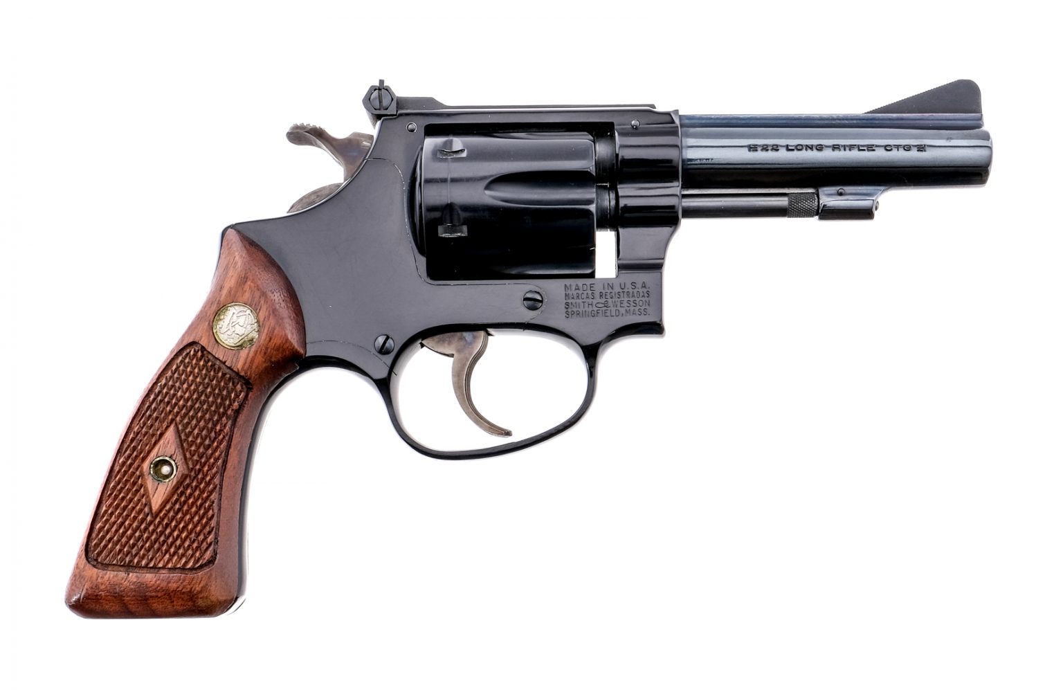 S&W 43 .22 LR Revolver - CT Firearms Auction
