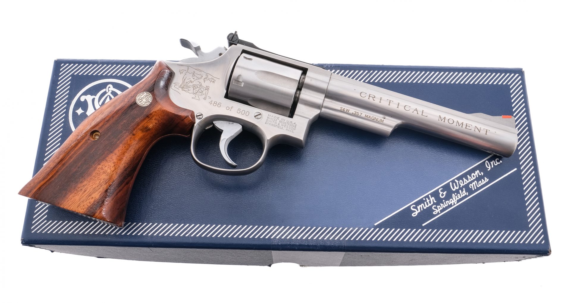 S&W 66-3 Critical Moment .357 Revolver - CT Firearms Auction