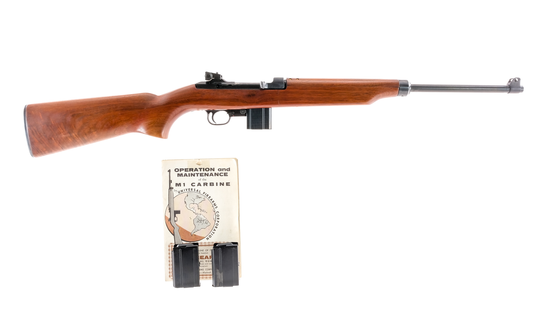 Universal M1 Carbine .30 Semi Auto Rifle - CT Firearms Auction