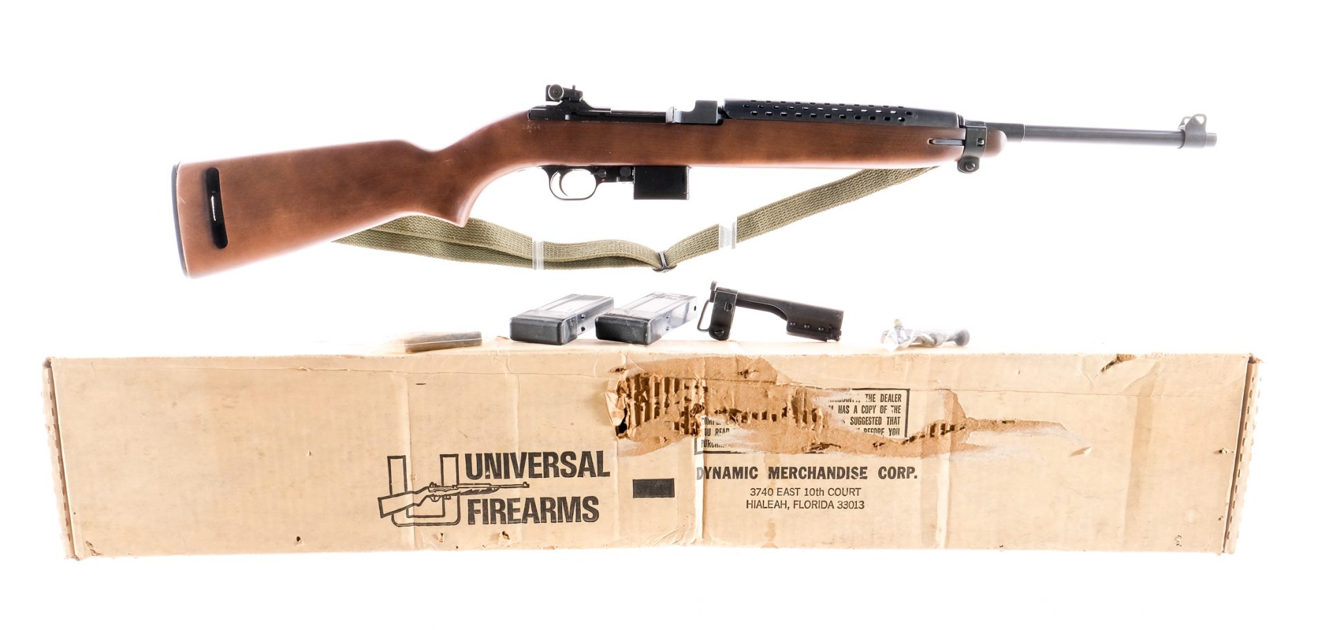 Universal M1 Carbine .30 Semi Auto Rifle - CT Firearms Auction