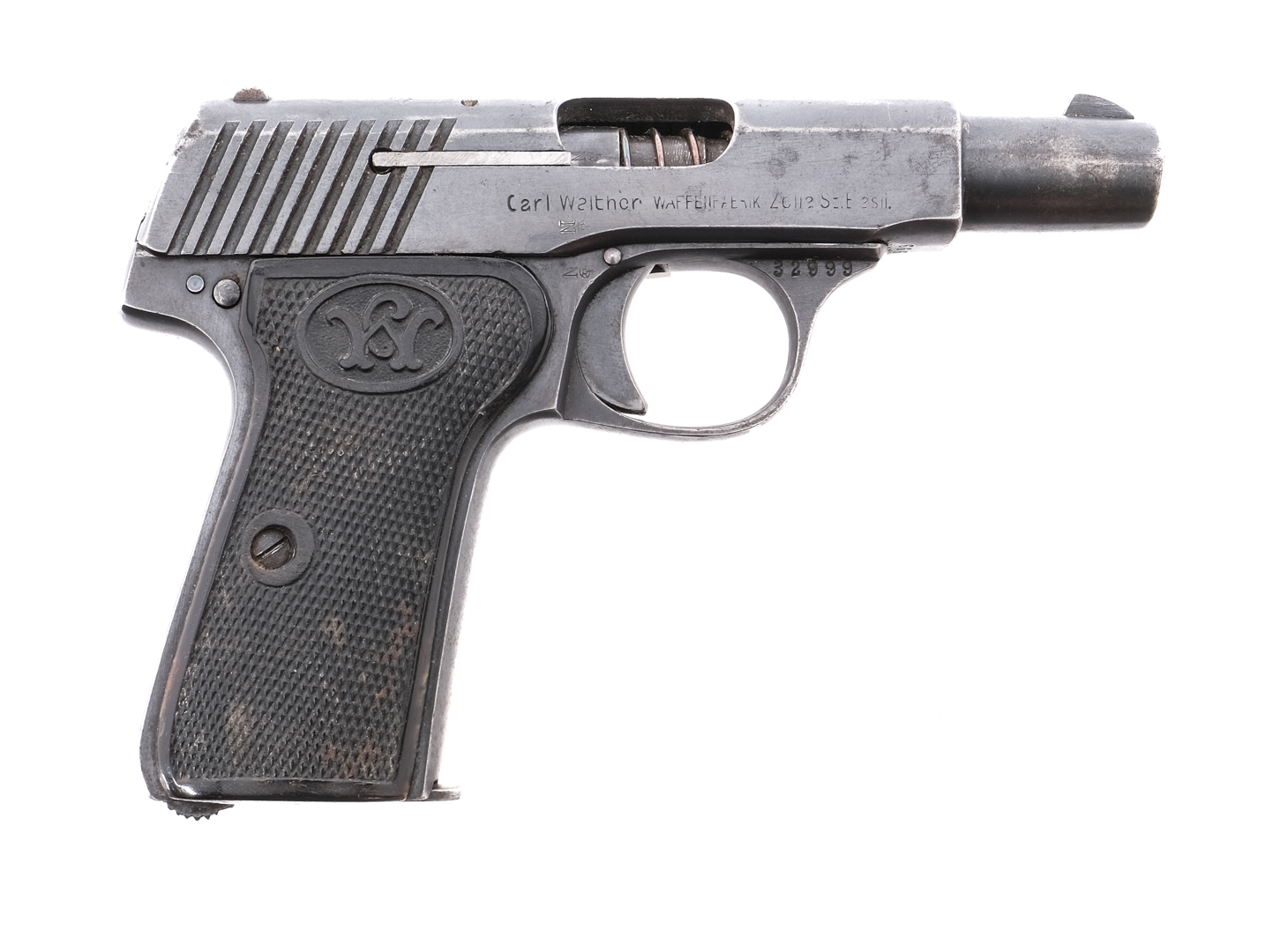 Walther Model 7 .25 Semi Auto Pistol - CT Firearms Auction