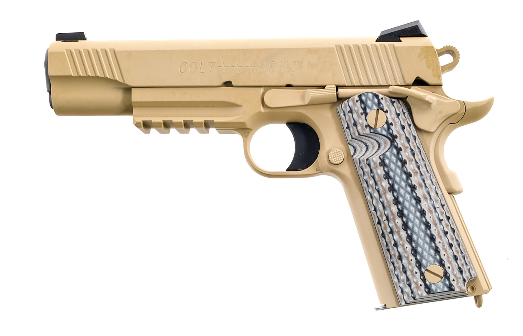 Colt M45A1 CQBP USMC .45 Semi Auto Pistol - CT Firearms Auction