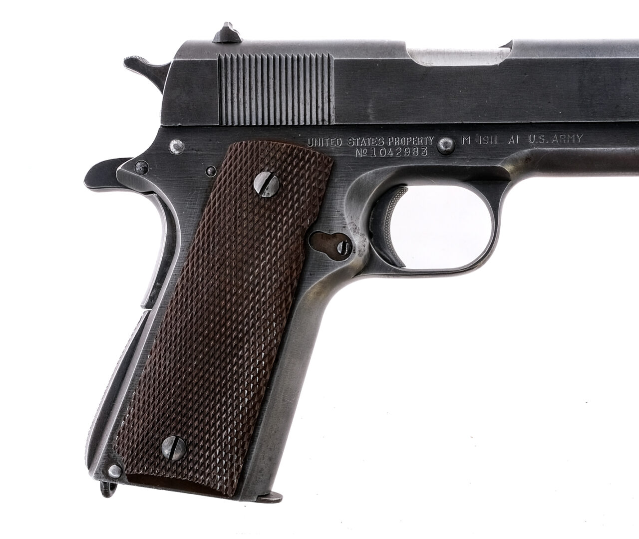 US & S Co 1911A1 .45 Semi Auto Pistol - CT Firearms Auction