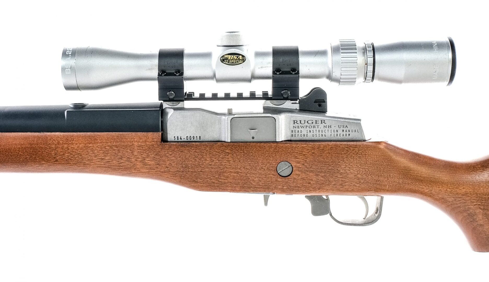 Ruger Mini 14 5.56 Semi-Auto Rifle - CT Firearms Auction