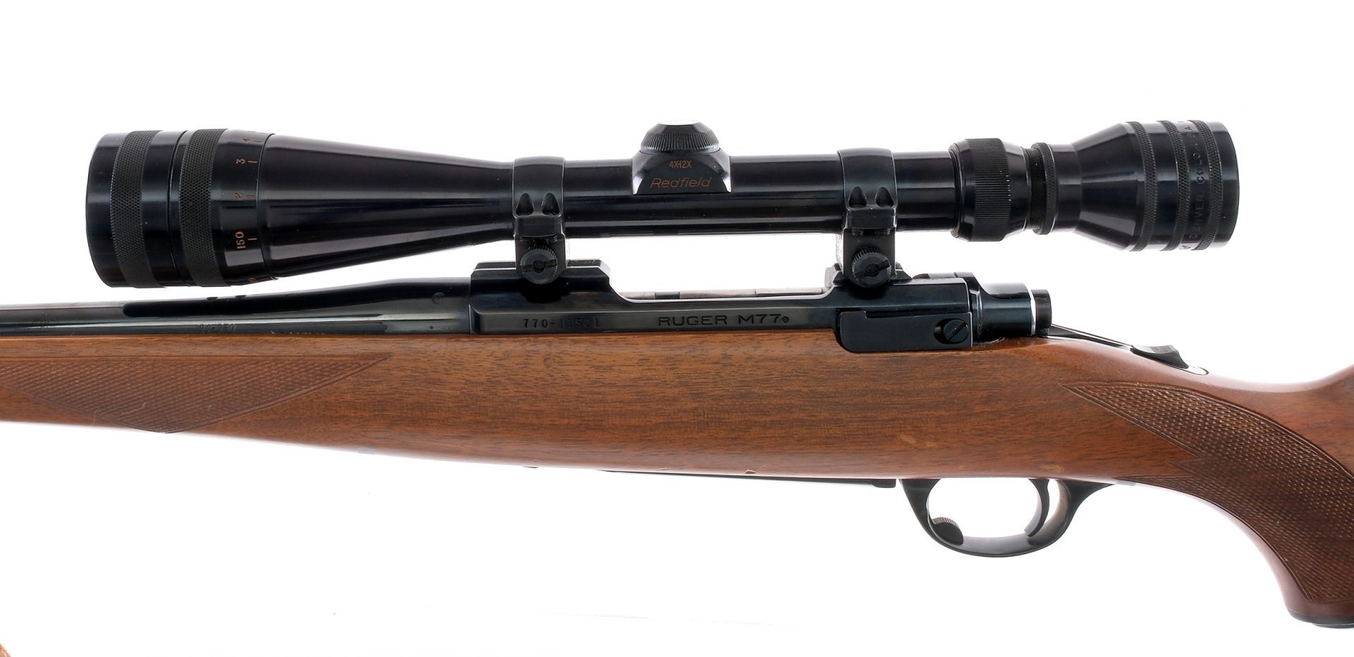 Ruger M77 Tang Safety .22-250 Bolt Action Rifle - CT Firearms Auction