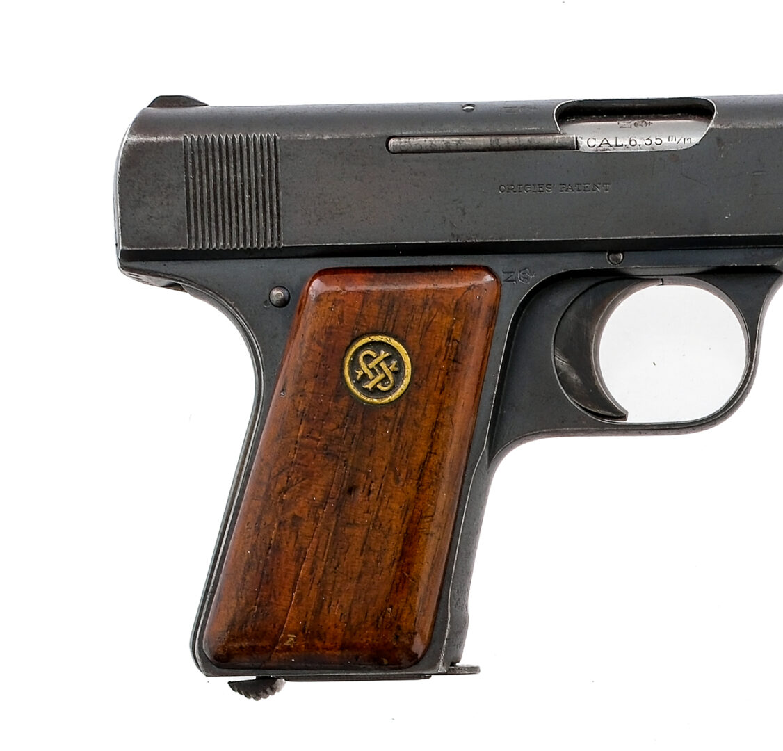 Ortgies Deutsche Werk .25 Semi-Auto Pistol - CT Firearms Auction