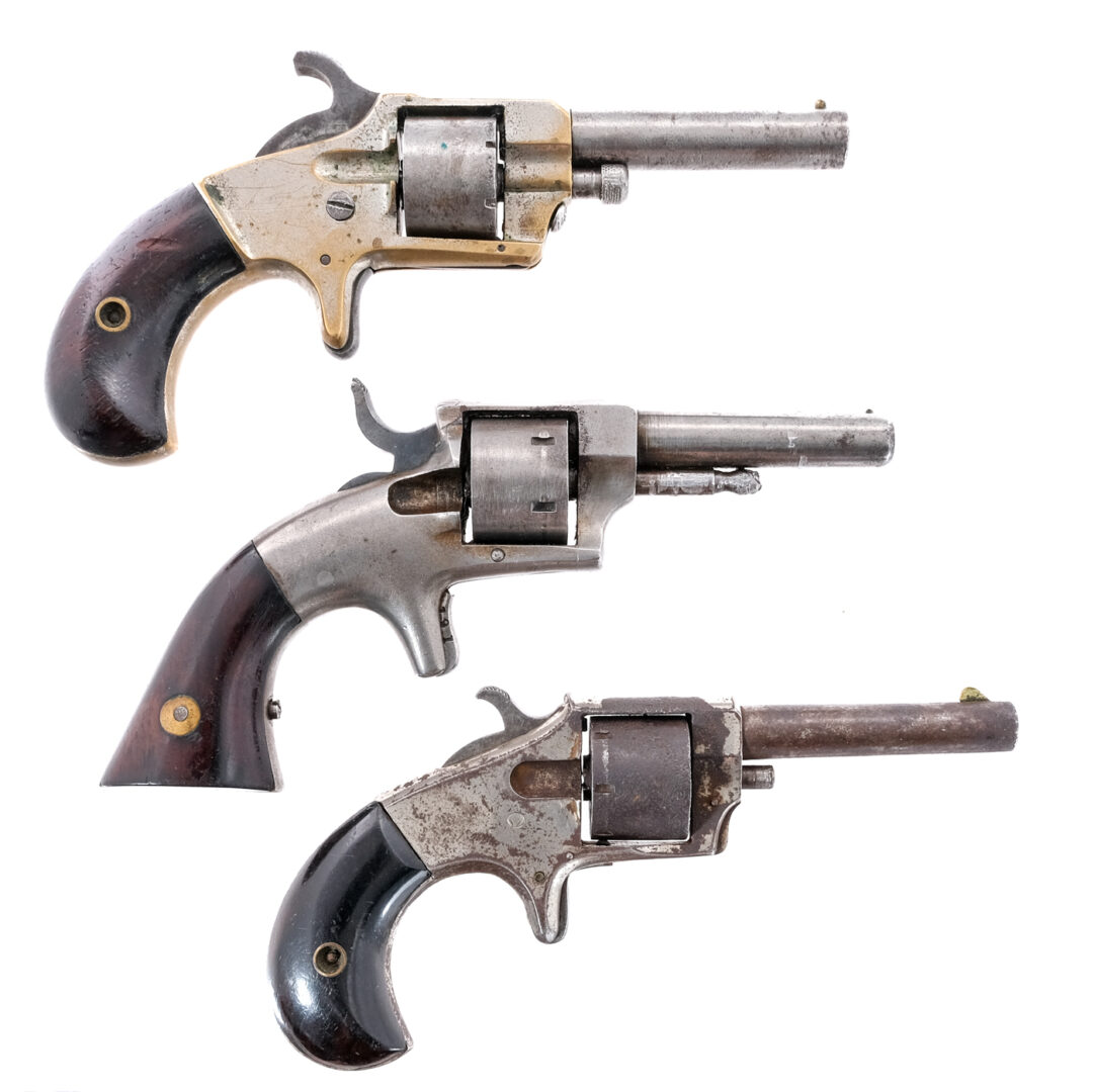 Estate Revolvers Lot 3 Pcs .22 Short Revolvers - CT Firearms Auction