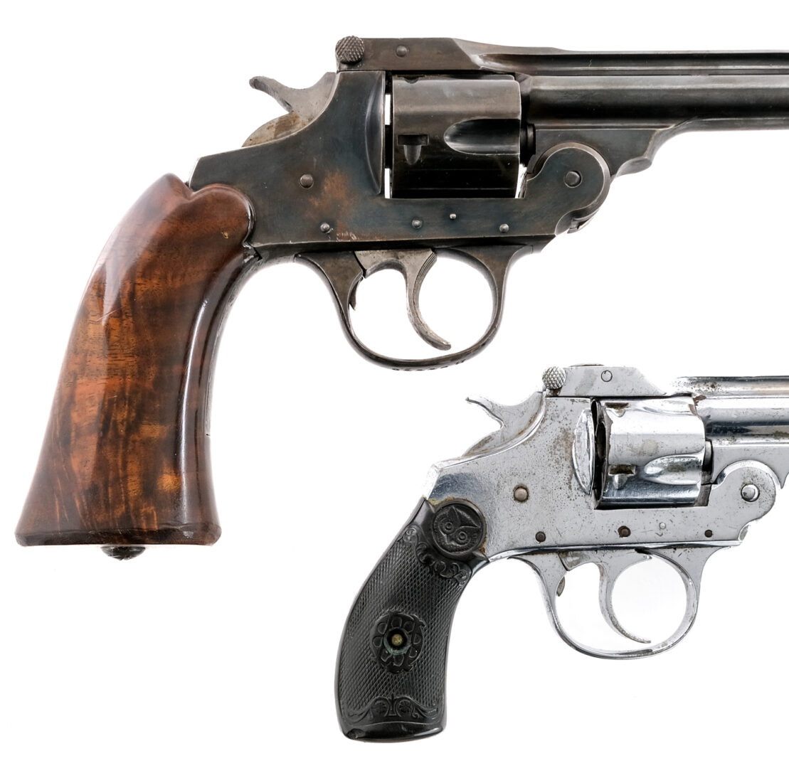 Iver Johnson Top Break Lot 2 Pcs Revolvers - CT Firearms Auction