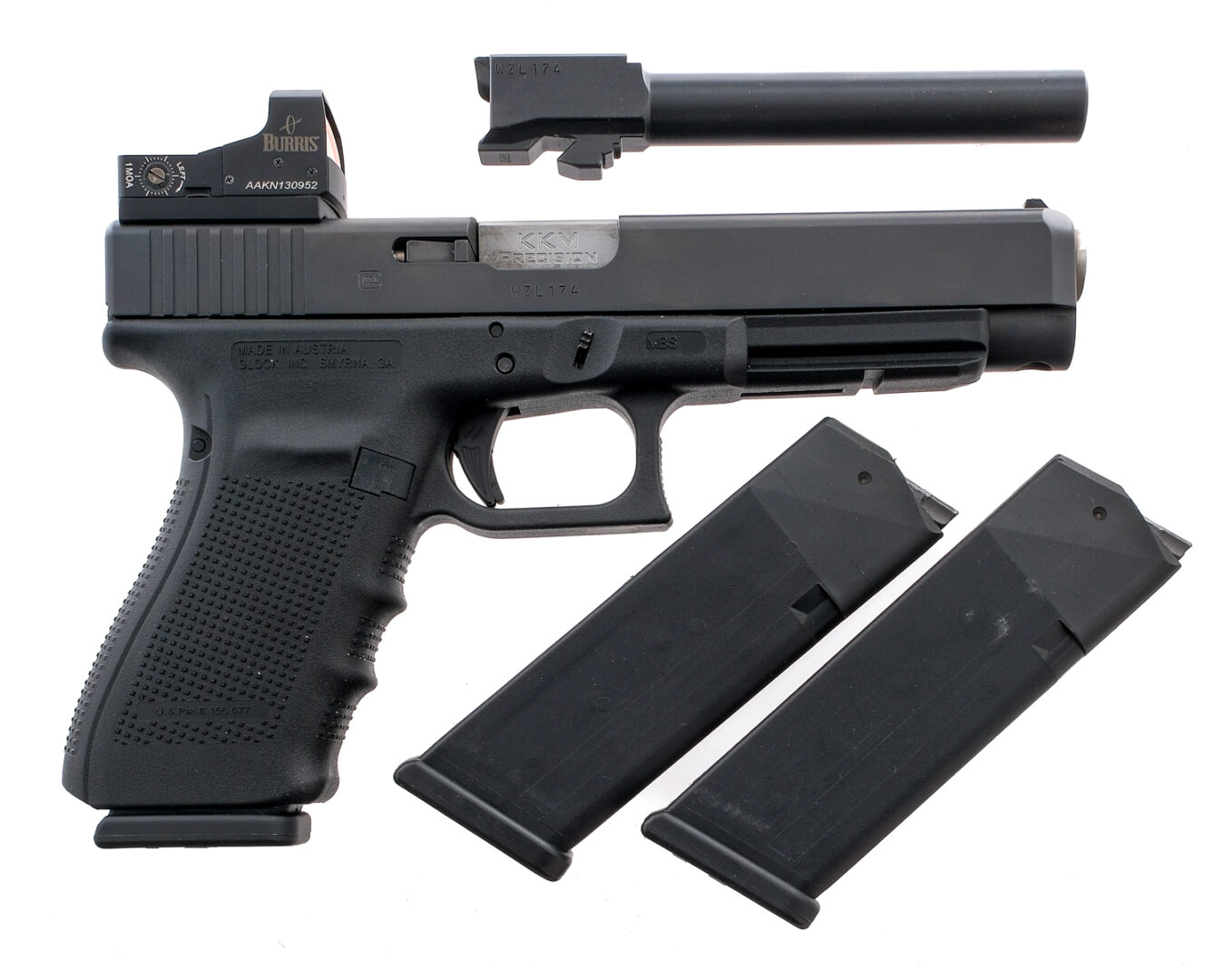 Glock 41 Gen 4 .45 ACP Semi-Auto Pistol - CT Firearms Auction