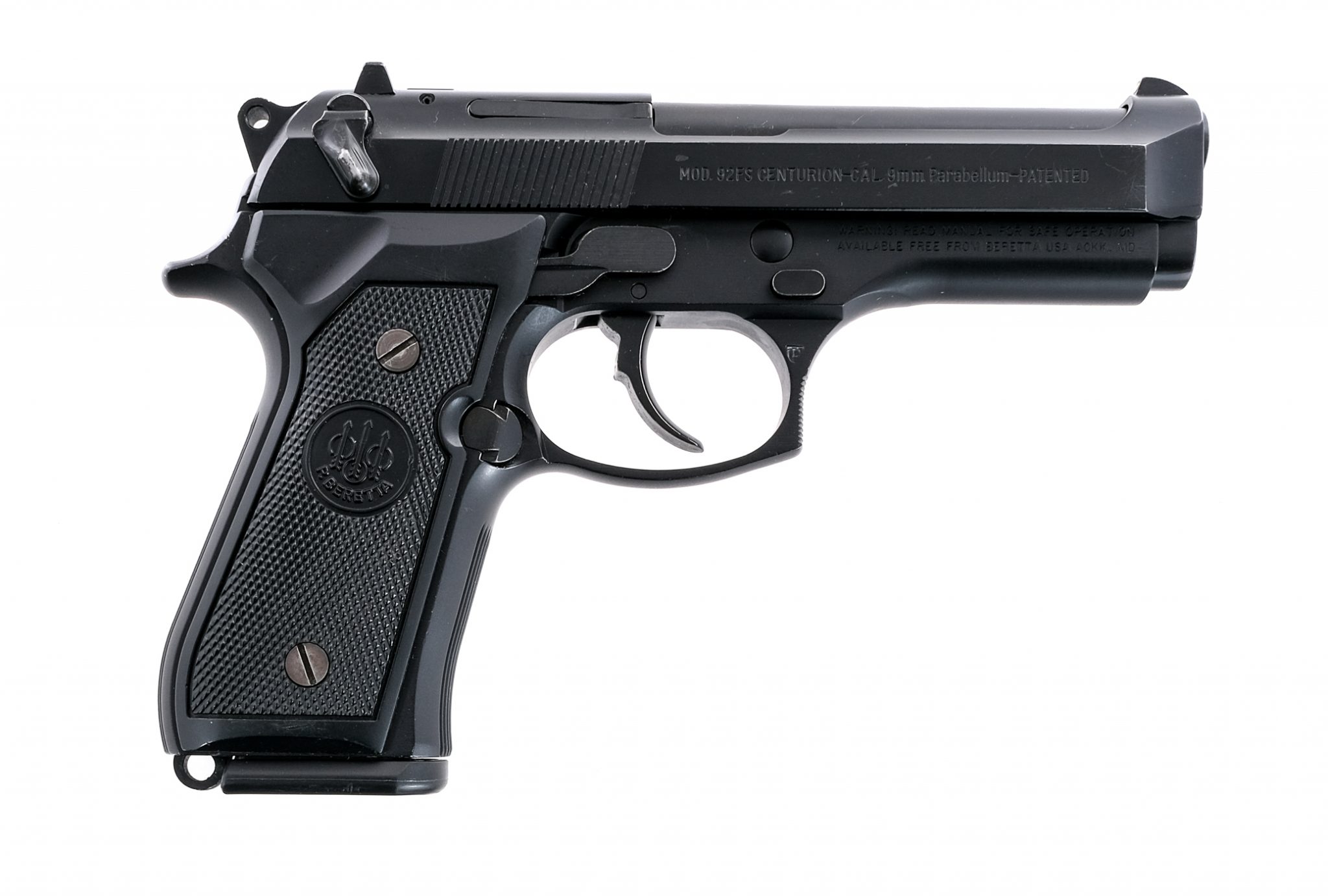 Beretta 92FS Centurion 9mm Semi Auto Pistol - CT Firearms Auction