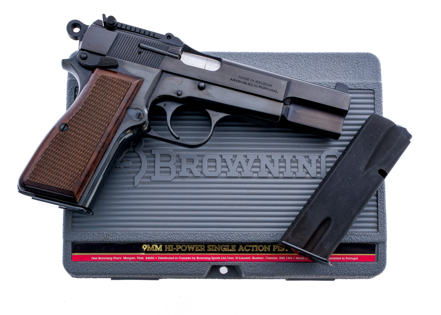 Browning Hi Power Capitan 9mm Semi Auto Pistol - CT Firearms Auction