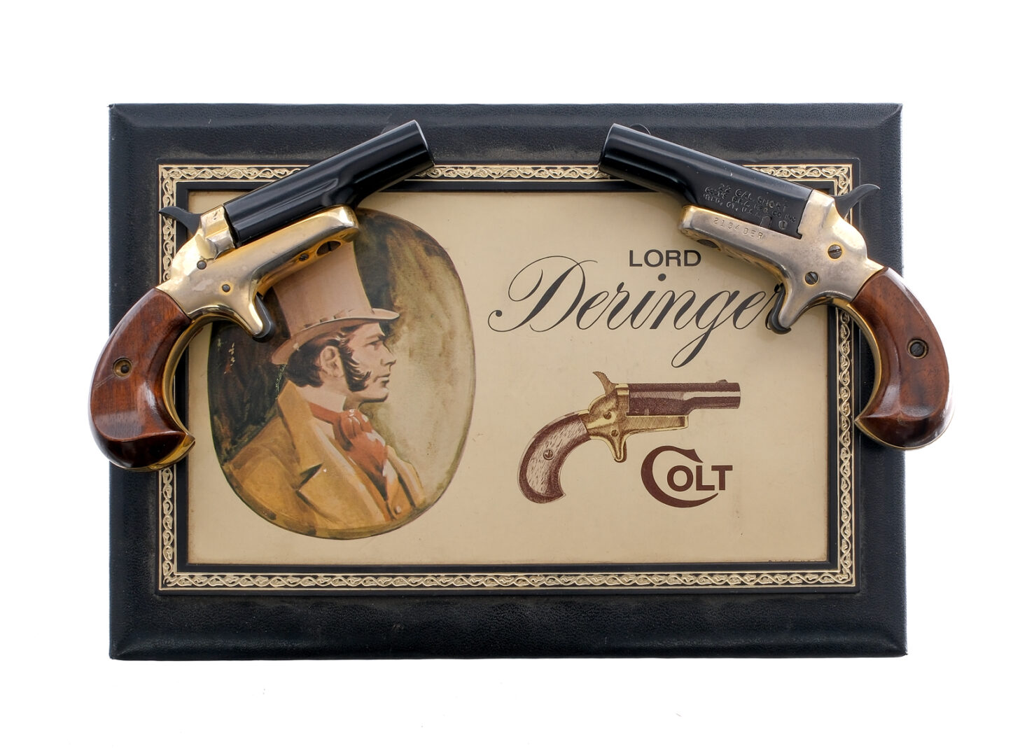Cased Colt Lord Single Shot .22 Derringer Set - CT Firearms Auction